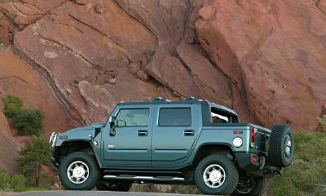 Hummer H2 technical specifications and fuel economy